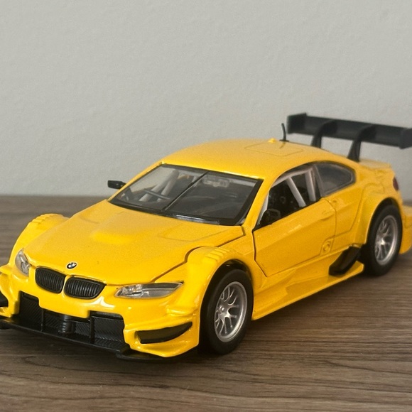 Toys | 132 Scale Diecast Toy Model Die Cast Car Bmw M3 E92 Yellow Wide ...